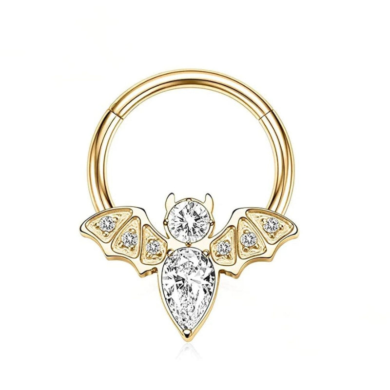 Nasenpiercing Gold | Septum | Helix | Tragus | FALKENKOENIG SCHMUCK